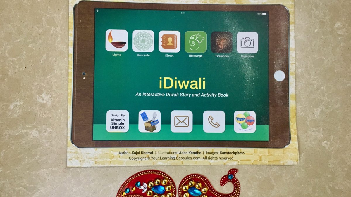 iDiwali interactive Diwali story activity book for your kids
